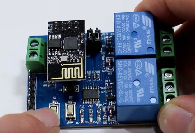 ESP8266 WiFi 2 Channel Relay Module | Smart Home Remote Control